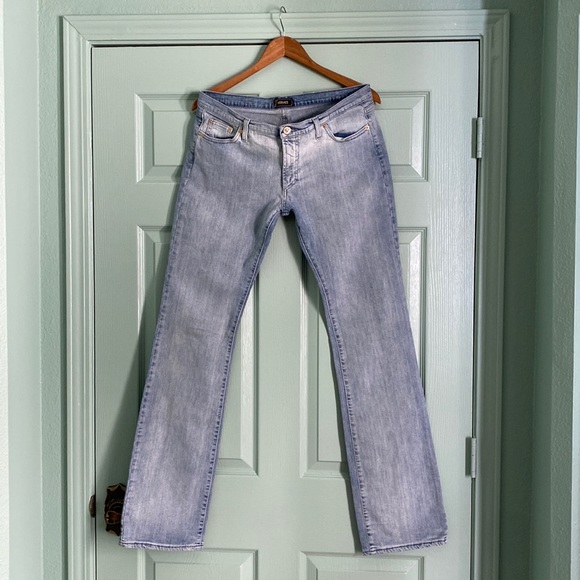 Versace | Jeans | Versace Early 200s Ultra Low Rise Extra Long Light ...